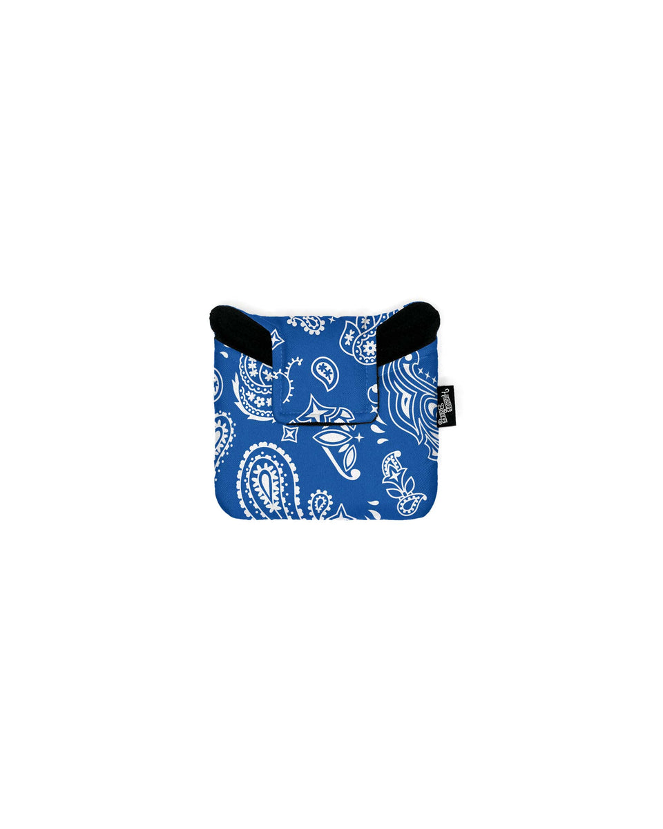 Bandana Blue Mallet Putter Cover – Hazards and Bogeys